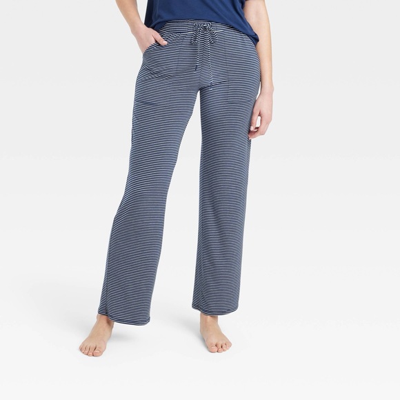 Target | Pants & Jumpsuits | Target Navy And White Striped Pajama Pants ...